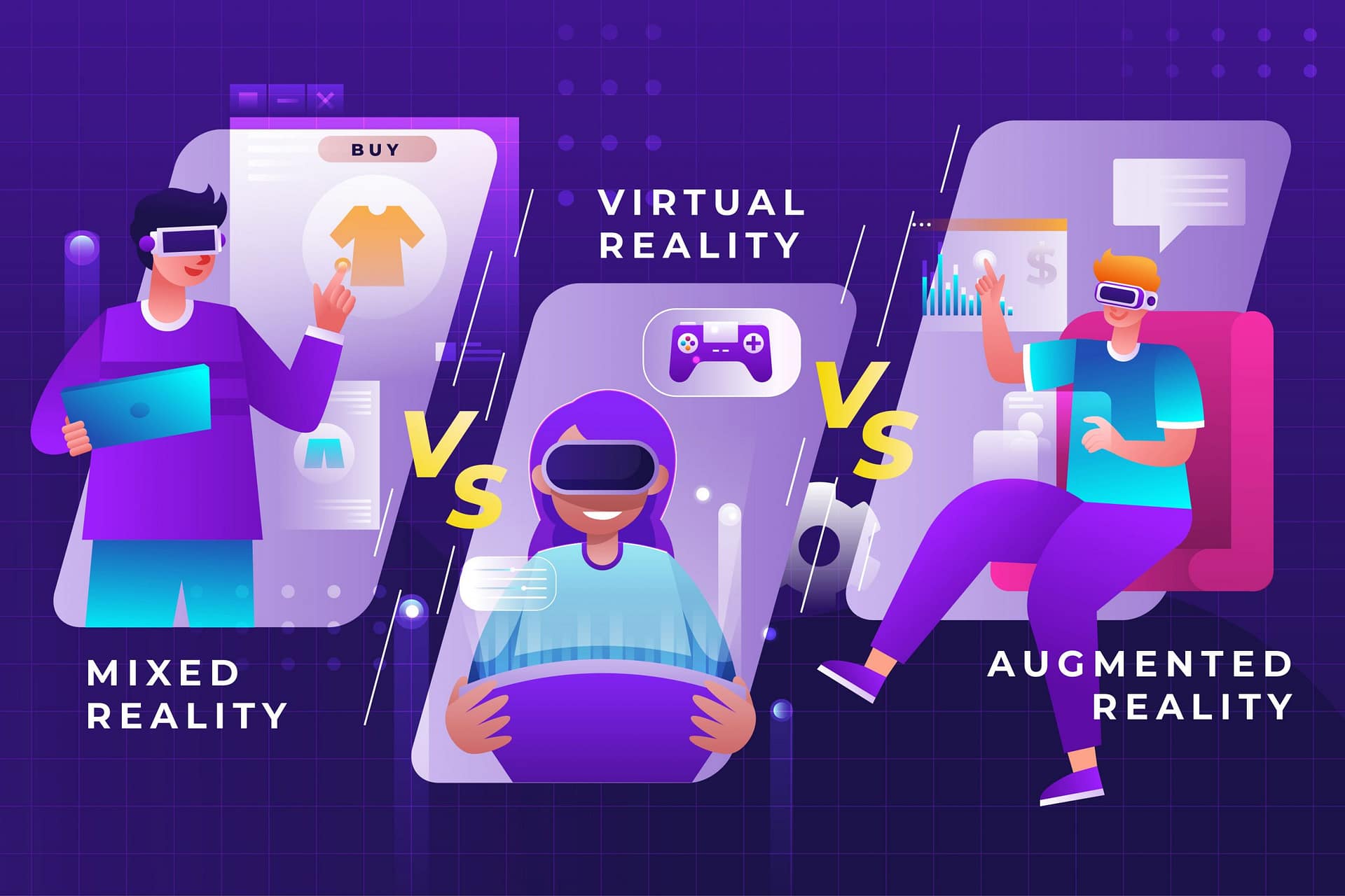 What s The Difference Between Augmented Reality Virtual Reality And